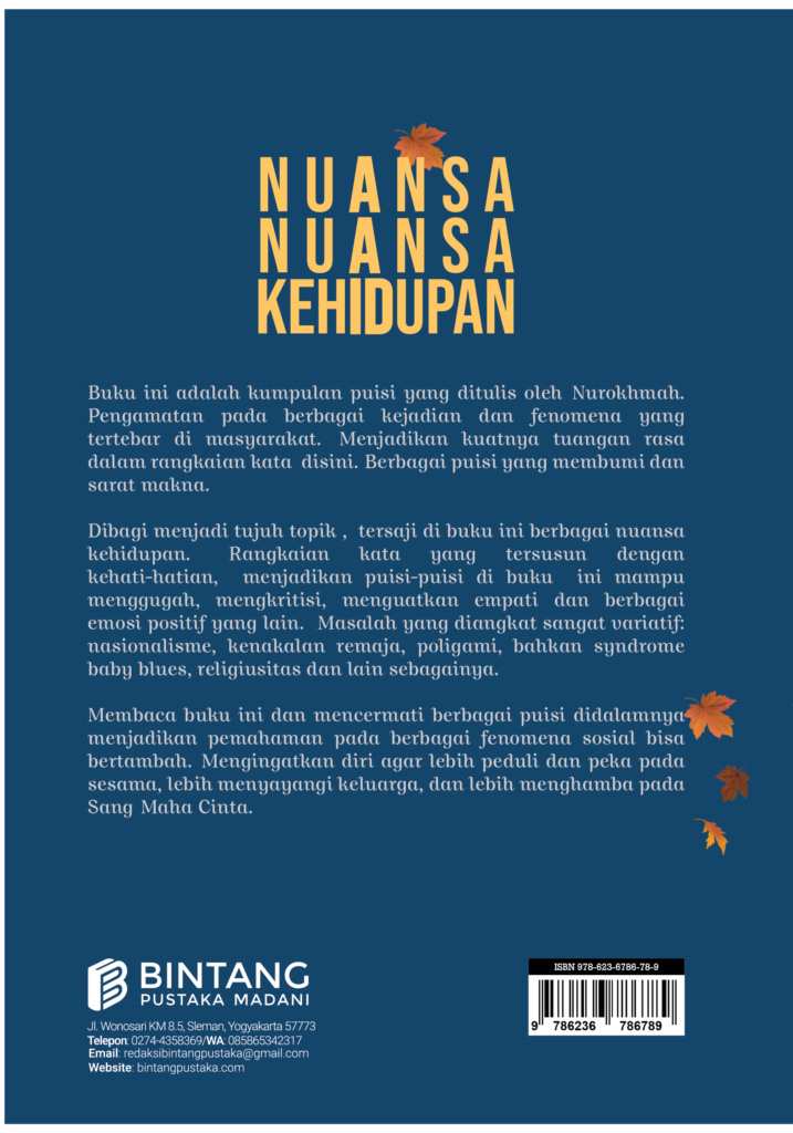 Kumpulan Puisi: Nuansa-nuansa Kehidupan | Bintang Pustaka I Penerbit ...