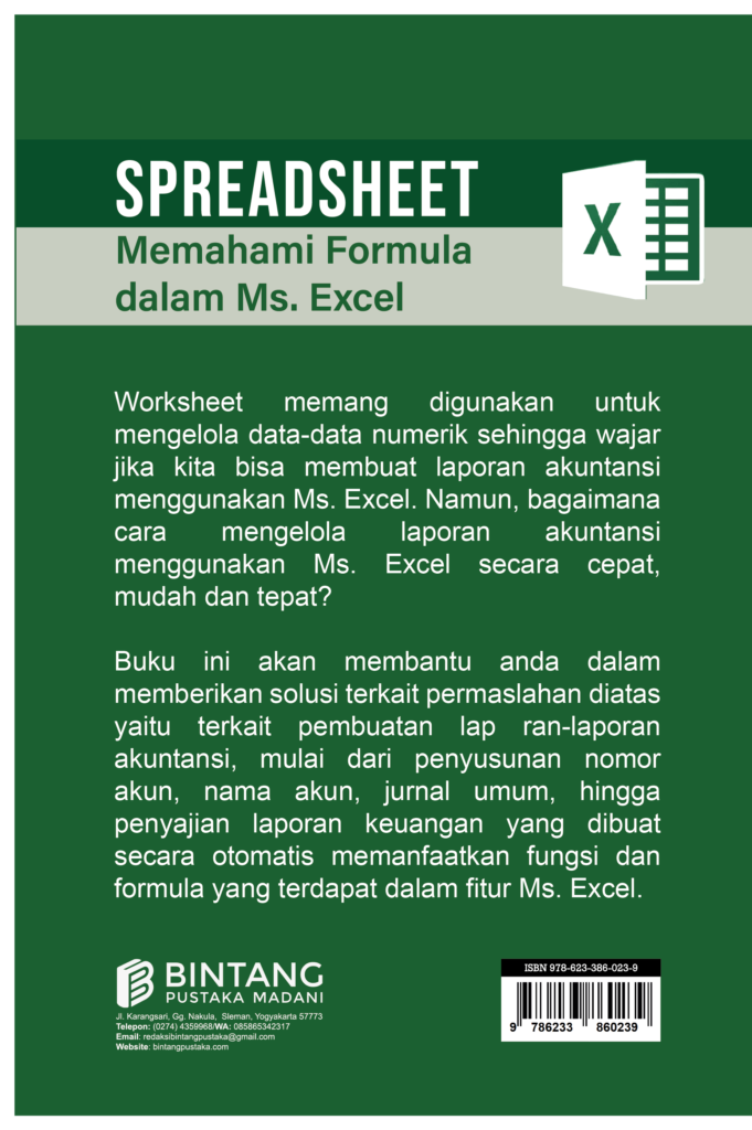 Spreadsheet Memahami Formula dalam Ms. Excel | Bintang Pustaka I ...